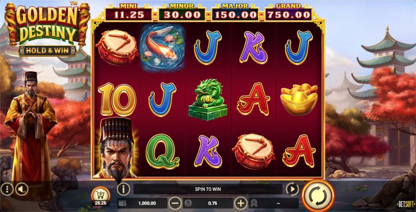 Golden Destiny – Hold & Win Slot - Free Play in Demo Mode