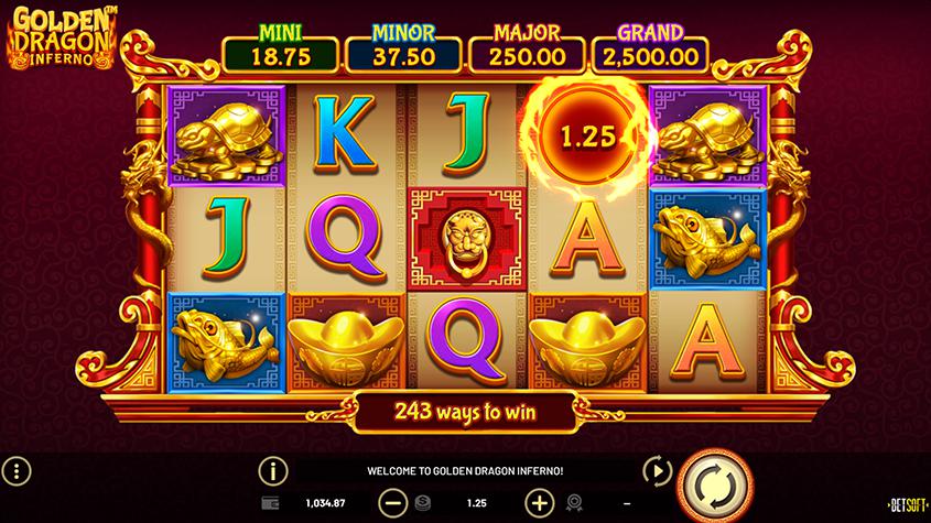 Golden Dragon Inferno Demo Slot | Play for Free