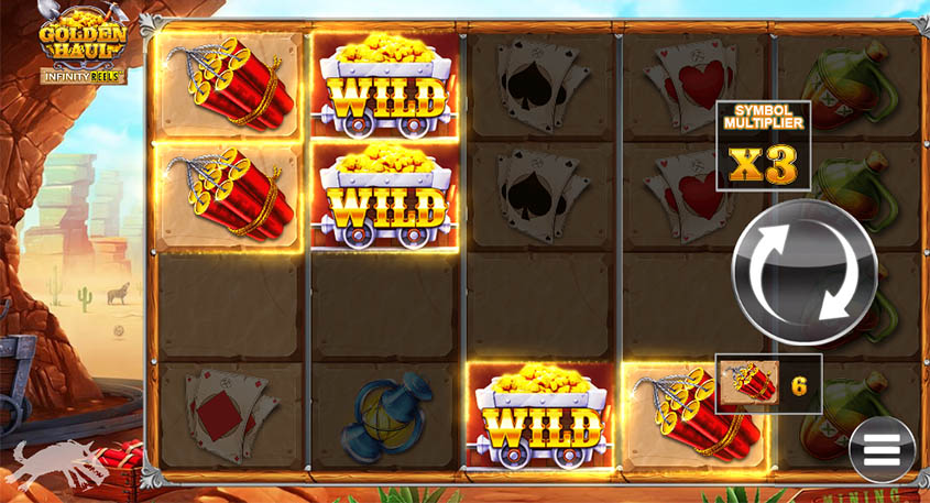 Golden Haul Infinity Reels Slot | Play Online | RTP: 95.10%