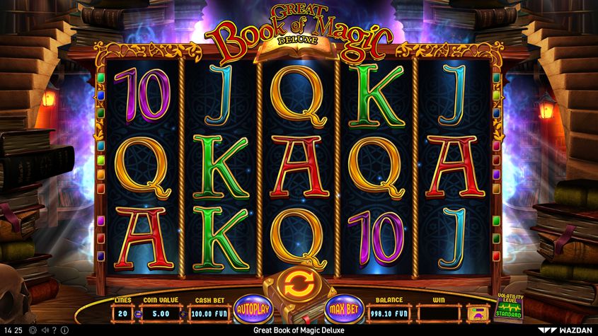 Great Book of Magic Deluxe Slot - Free Play in Demo Mode