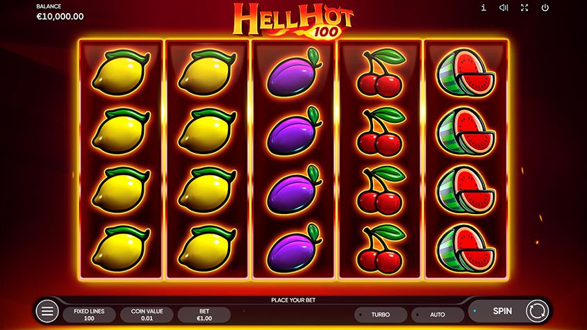 Hell Hot 100 Slot - Free Play in Demo Mode