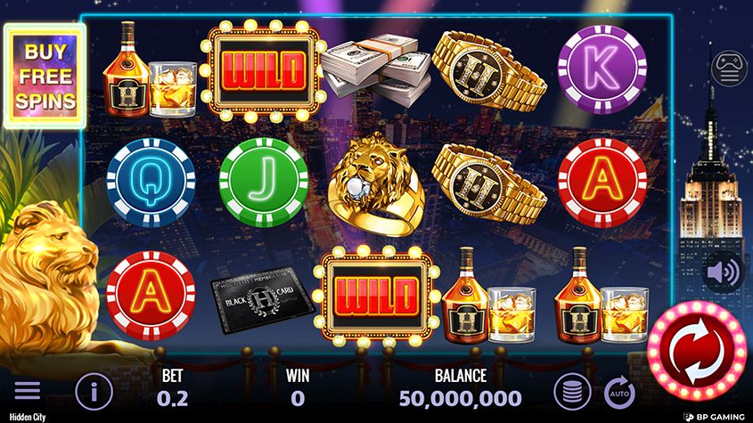 Hidden City Slot - Free Play in Demo Mode