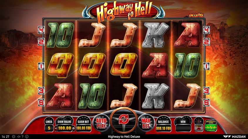 Highway to Hell Deluxe Slot - Free Play in Demo Mode