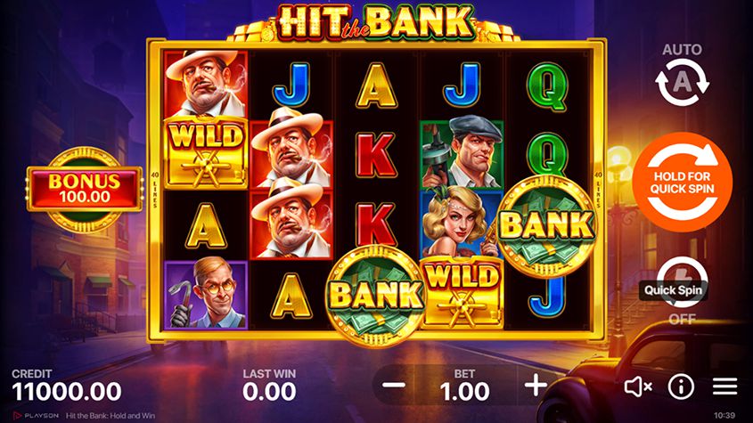 Hit the Bank Demo Slot | Play for Free