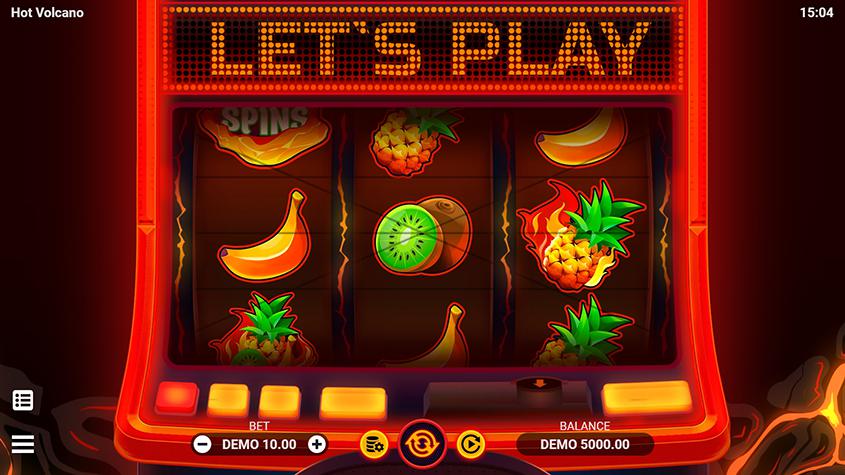 Hot Volcano Slot - Free Play in Demo Mode