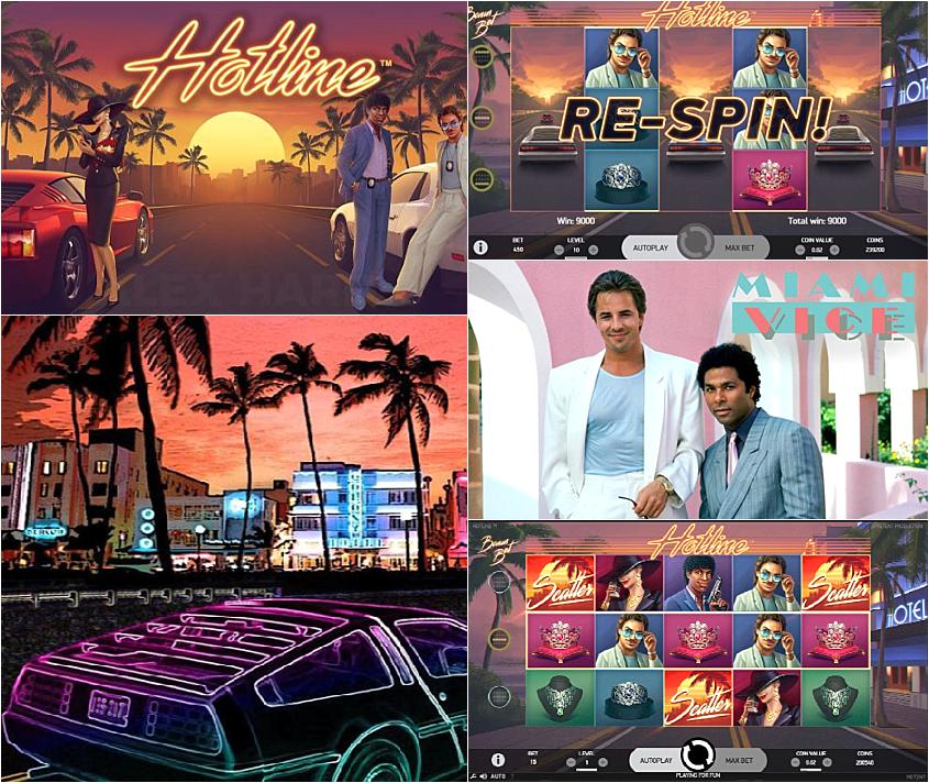 Hotline Slot - Free Play in Demo Mode