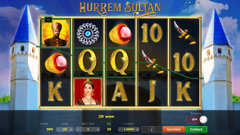 Hurrem Sultan Slot - Free Play in Demo Mode