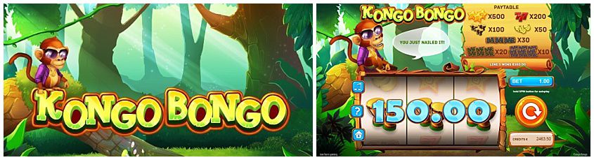 Kongo Bongo Slot - Free Play in Demo Mode
