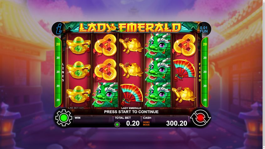 Lady Emerald Slot - Play Free Slots Demos