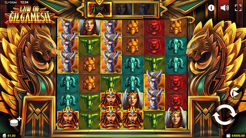 Law of Gilgamesh Slot - Free Play in Demo Mode