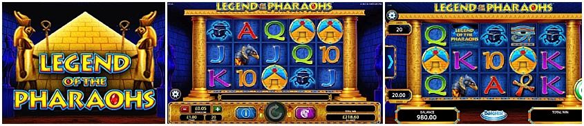 Legend of the Pharaohs Slot - Play Free Slots Demos