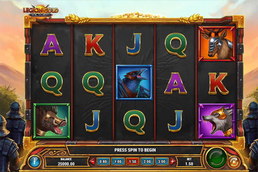Legion Gold Victory Slot | Play Online | RTP: 96.30%