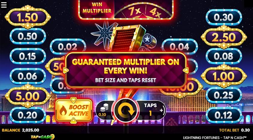 Lightning Fortunes Slot - Free Play in Demo Mode