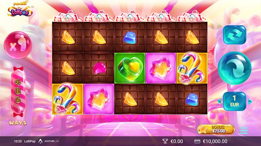 LolliPop (AvatarUX Studios) Slot - Free Play in Demo Mode