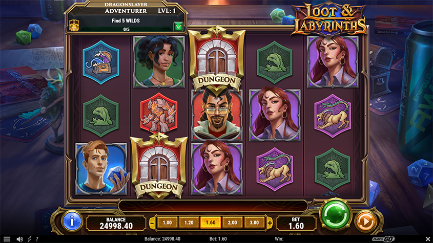 Loot & Labyrinths Spielautomat - Gratis-Spiel, Tipps, Tricks und Freispiele