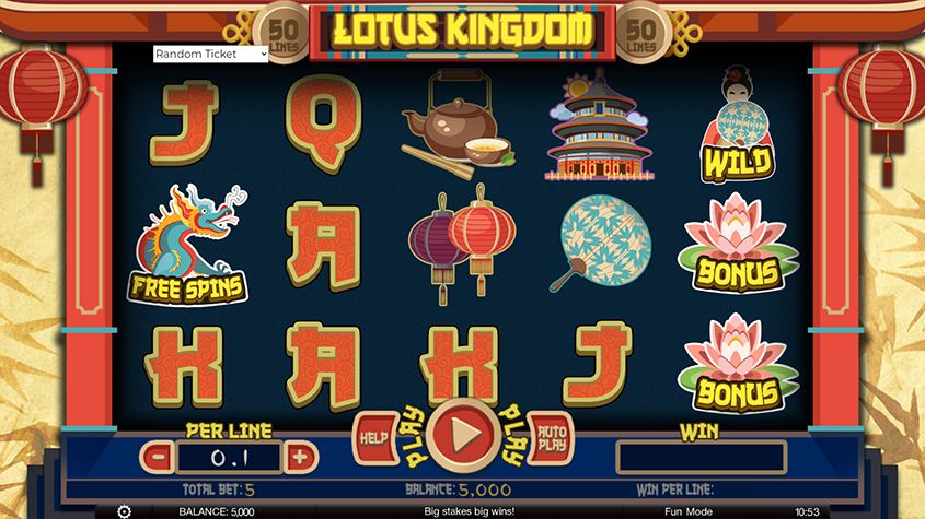 Lotus Kingdom Slot - Play Free Slots Demos