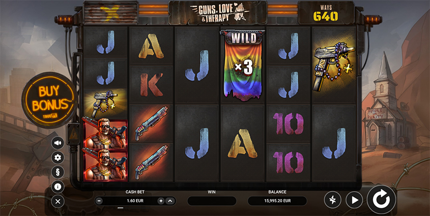 Love, Guns and Therapy Slot - Free Play in Demo Mode