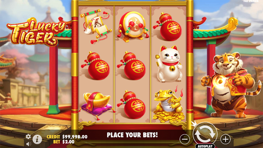 Lucky Tiger Spielautomat - Gratis-Spiel, Tipps, Tricks und Freispiele