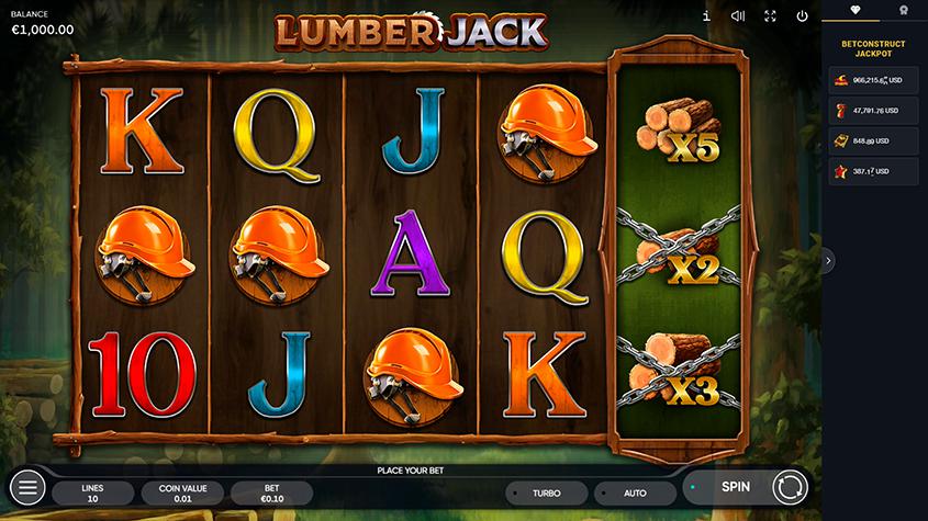 Lumber Jack Slot - Free Play in Demo Mode