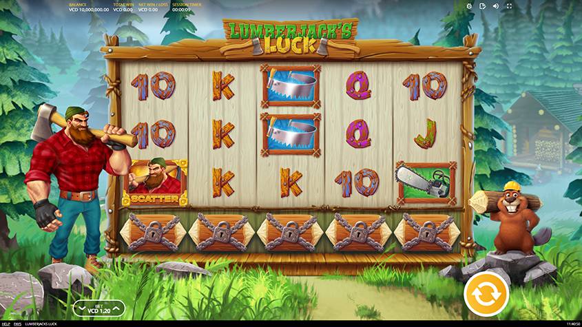 Lumberjack's Luck Slot - Free Play in Demo Mode