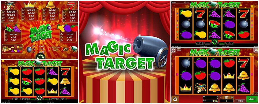 Magic Target Slot - Free Play in Demo Mode