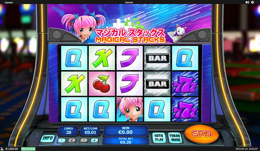Magical Stacks Slot - Free Play in Demo Mode
