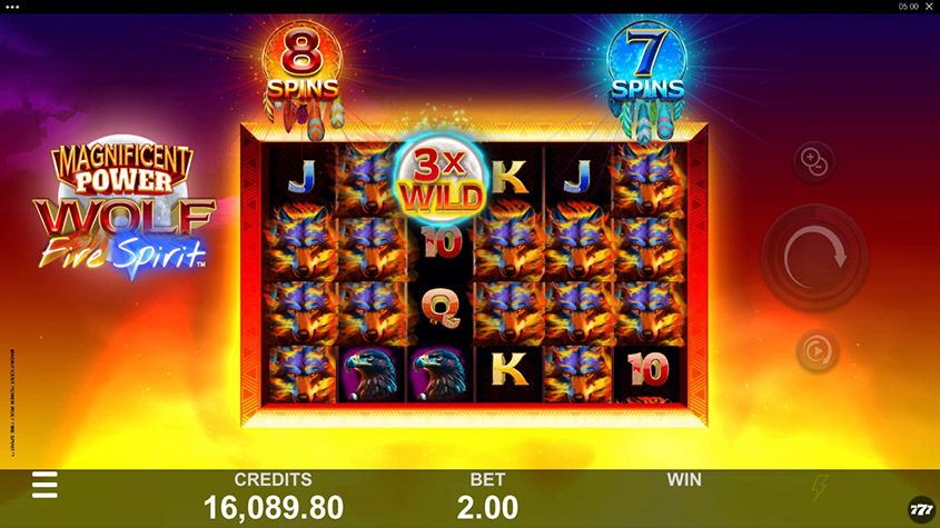Magnificent Power Wolf Fire Spirit Slot | Play Online | RTP: 96.20%