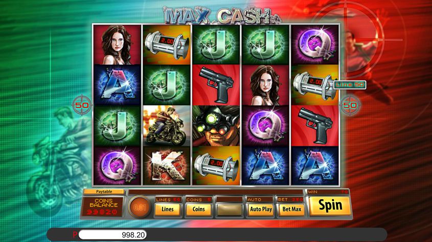 Max Cash Slot - Free Play in Demo Mode