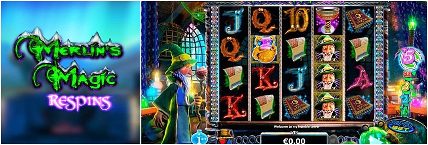 Merlins Magic Respins Slot - Play Free Slots Demos