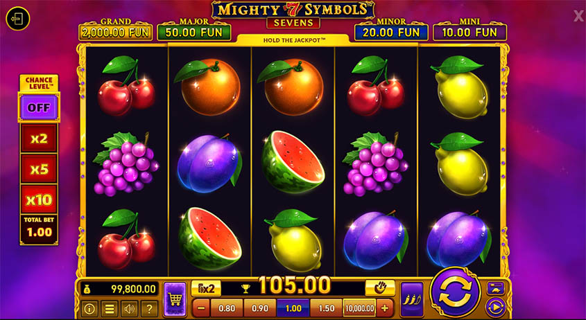 Mighty Symbols: Sevens Slot | Play Online | RTP: 96.17%