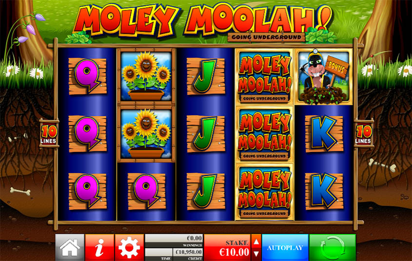 Moley Moolah Slot - Free Play in Demo Mode