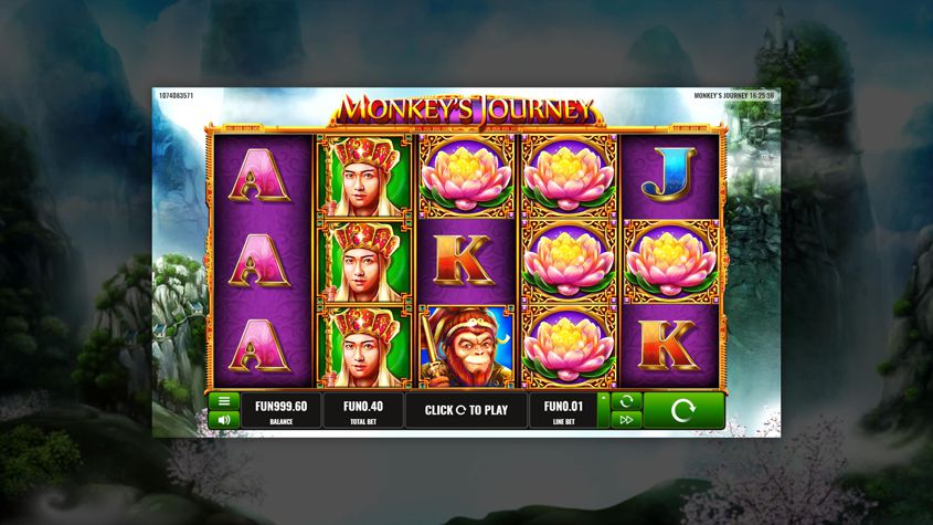 Monkey's Journey Slot - Free Play in Demo Mode