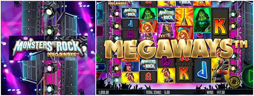 Monsters of Rock Megaways Slot - Free Play in Demo Mode