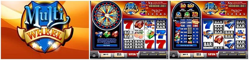 Multi Wheel Slot - Free Play in Demo Mode