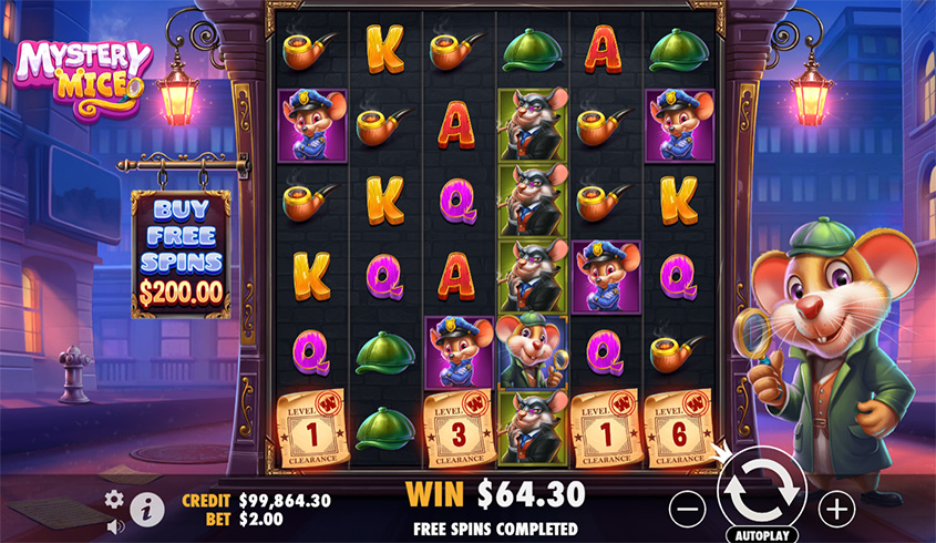 Mystery Mice Slot | Play Online | RTP: 96.49%