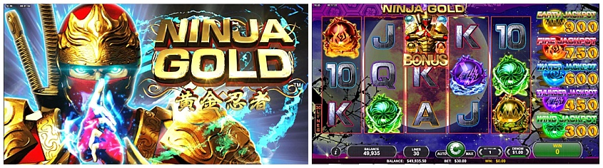 Ninja Gold Slot - Free Play in Demo Mode