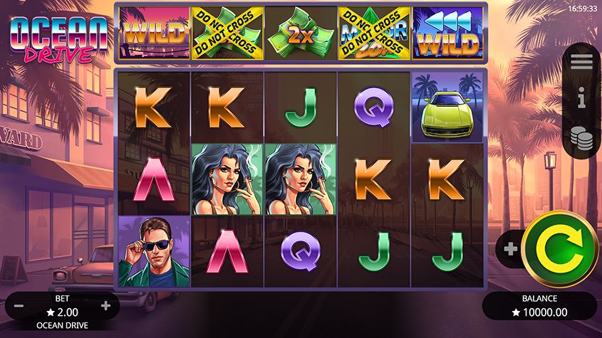 Ocean Drive Demo Slot | Play for Free