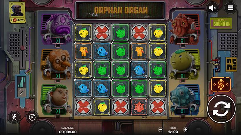 Orphan Organ Slot - Free Play in Demo Mode