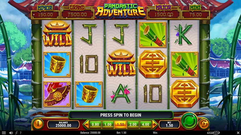 Pandastic Adventure Slot - Free Play in Demo Mode