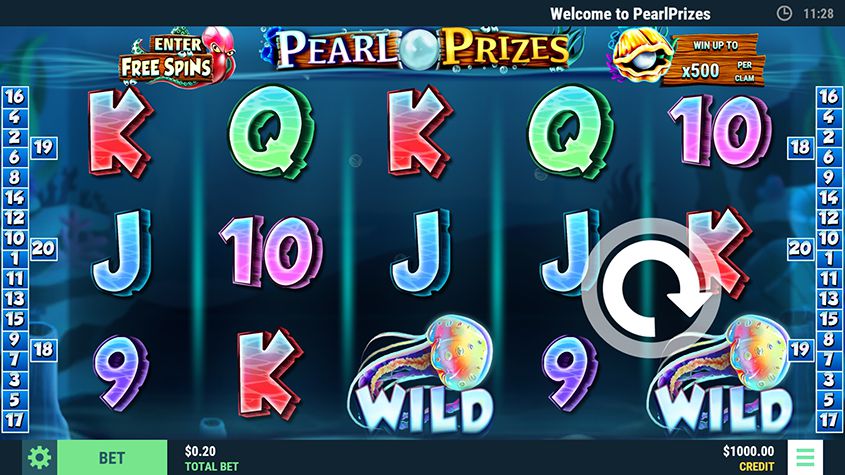 Pearl Prizes Slot - Free Play in Demo Mode