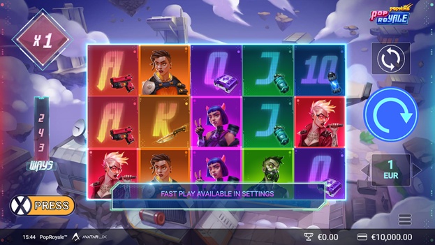 POP Royale Slot - Free Play in Demo Mode