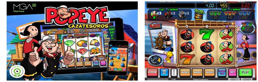 Popeye Cazatesoros Slot - Free Play in Demo Mode