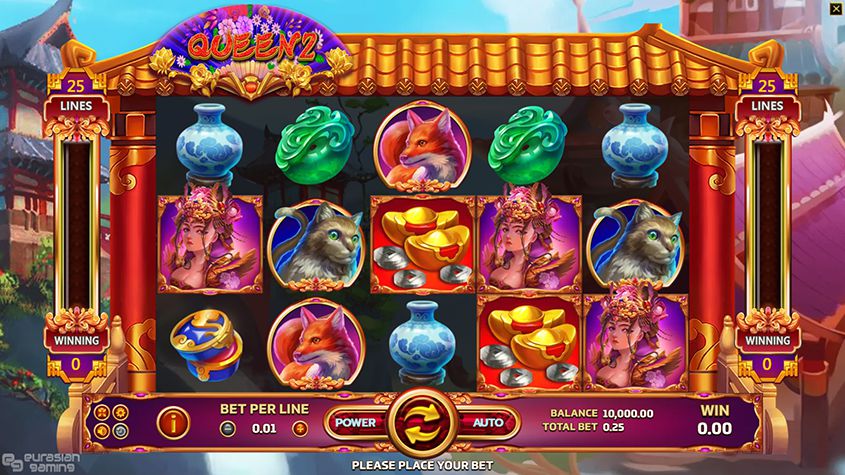 Queen 2 Slot - Free Play in Demo Mode