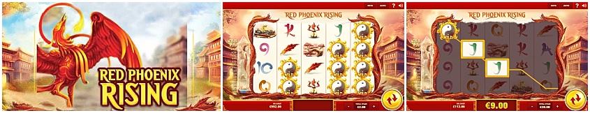 Red Phoenix Rising Slot - Free Play in Demo Mode
