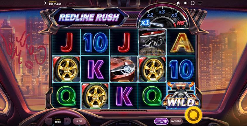 Redline Rush Slot - Free Play in Demo Mode