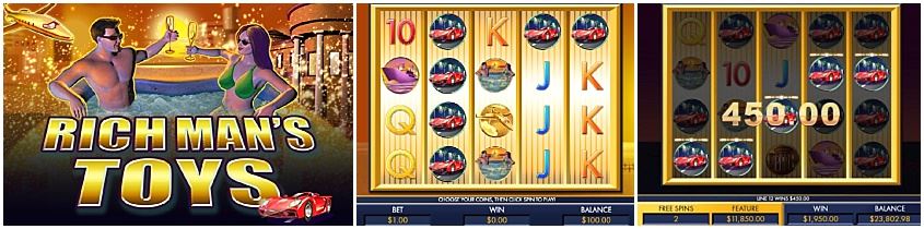 Rich Mans Toys Slot - Free Play in Demo Mode