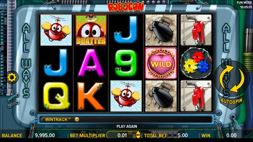 Robocon Slot - Free Play in Demo Mode