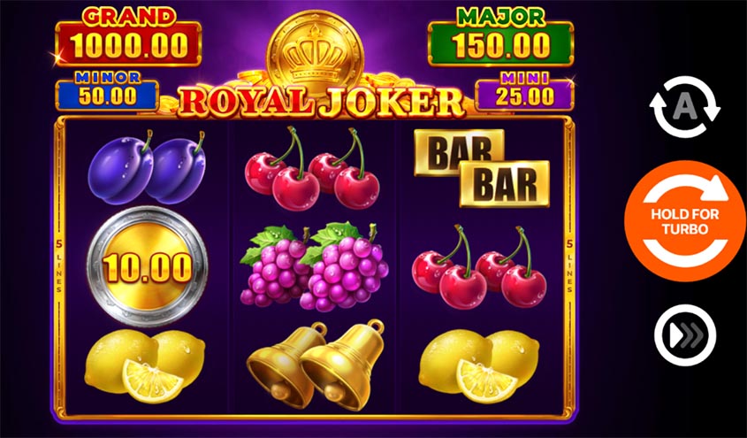 Royal Joker: Hold and Win Slot | Play Online | RTP: 95.62%