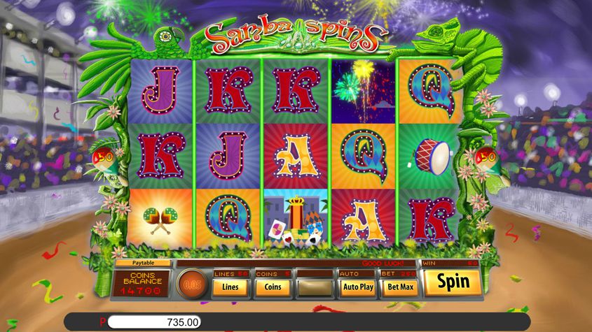 Samba Spins Slot - Free Play in Demo Mode