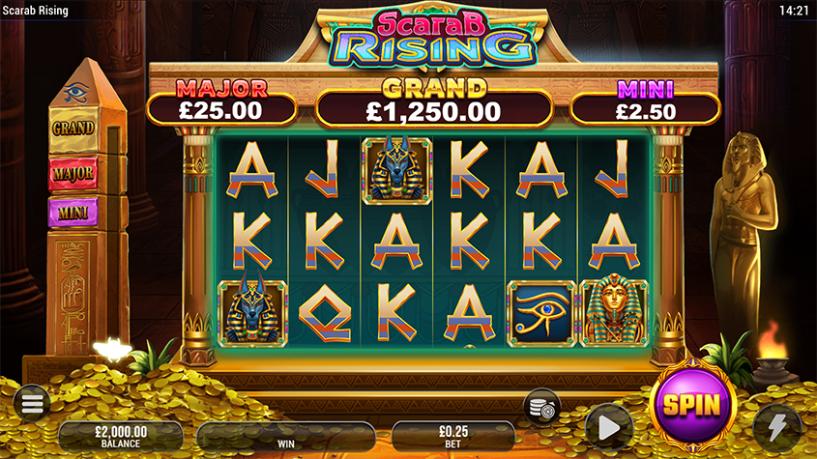 Scarab Rising Slot | Play Online | RTP: 96.06%
